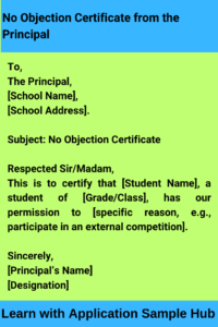 No Objection Certificate (NOC) Letter from Employer –11+ Samples